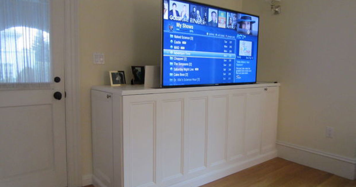Ideas for Built in or Hidden TV Lfit Cabinets