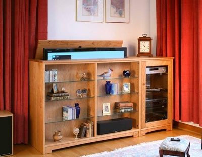 Ideas for Built in or Hidden TV Lfit Cabinets